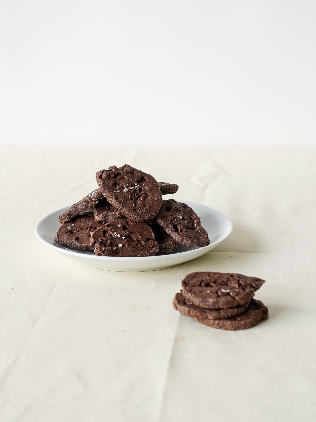 Chocolate Almond Diamond Cookies– Farandole by Plain Vanilla